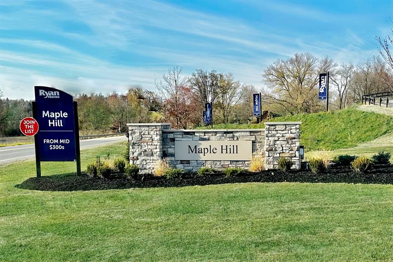 Maple Hill Single-Family Homes | Main-Level Owner's Suites Available ...