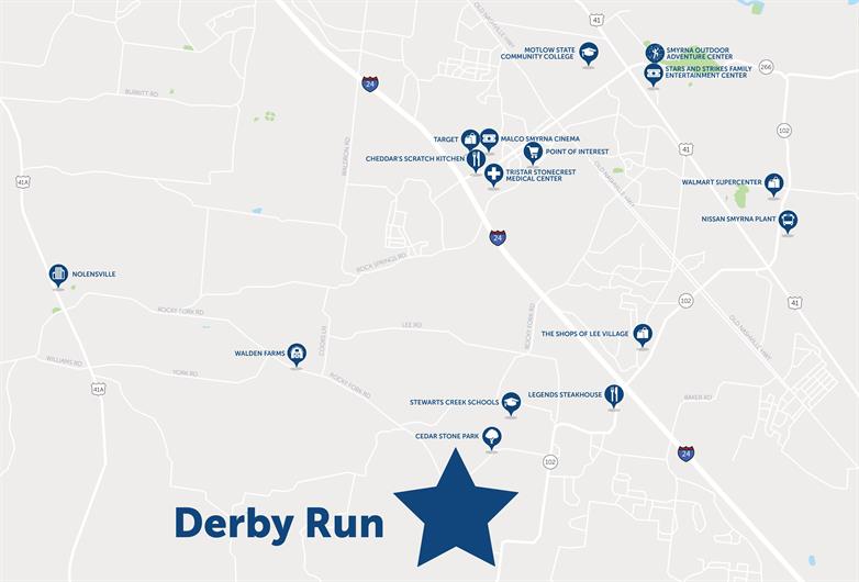 Derby Run Single-Family Homes | Main-Level Owner's Suites Available for ...